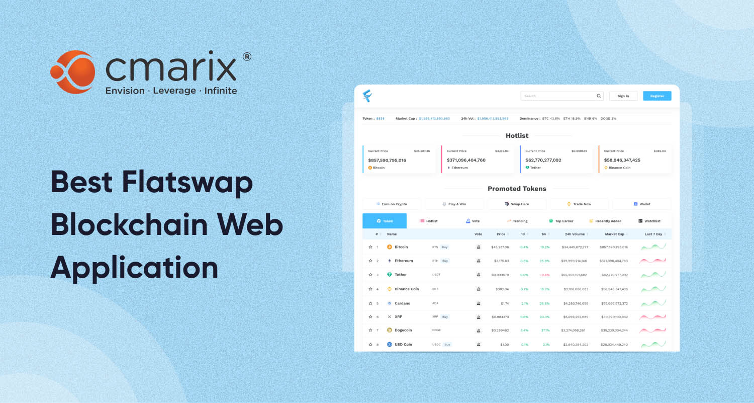 Flatswap - Cryptocurrency Tracking Application