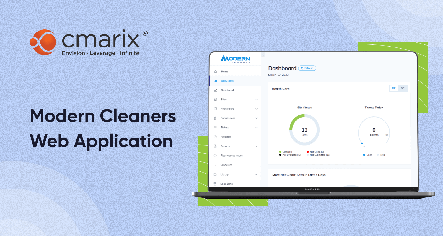 Modern Cleaners Web Application - Manage Cleaning Performance with ...