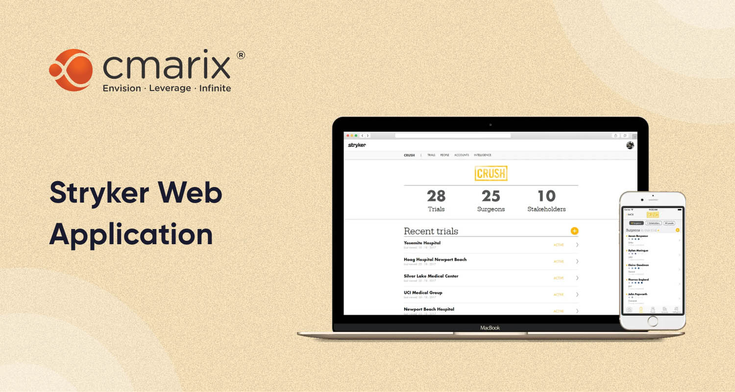 CRUSH(Stryker) - Global Clinical Trial Management Platform - CMARIX
